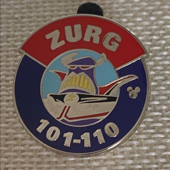 Disney | Jewelry | Disney World Trading Pin Parking Lot Pin Zurg ...